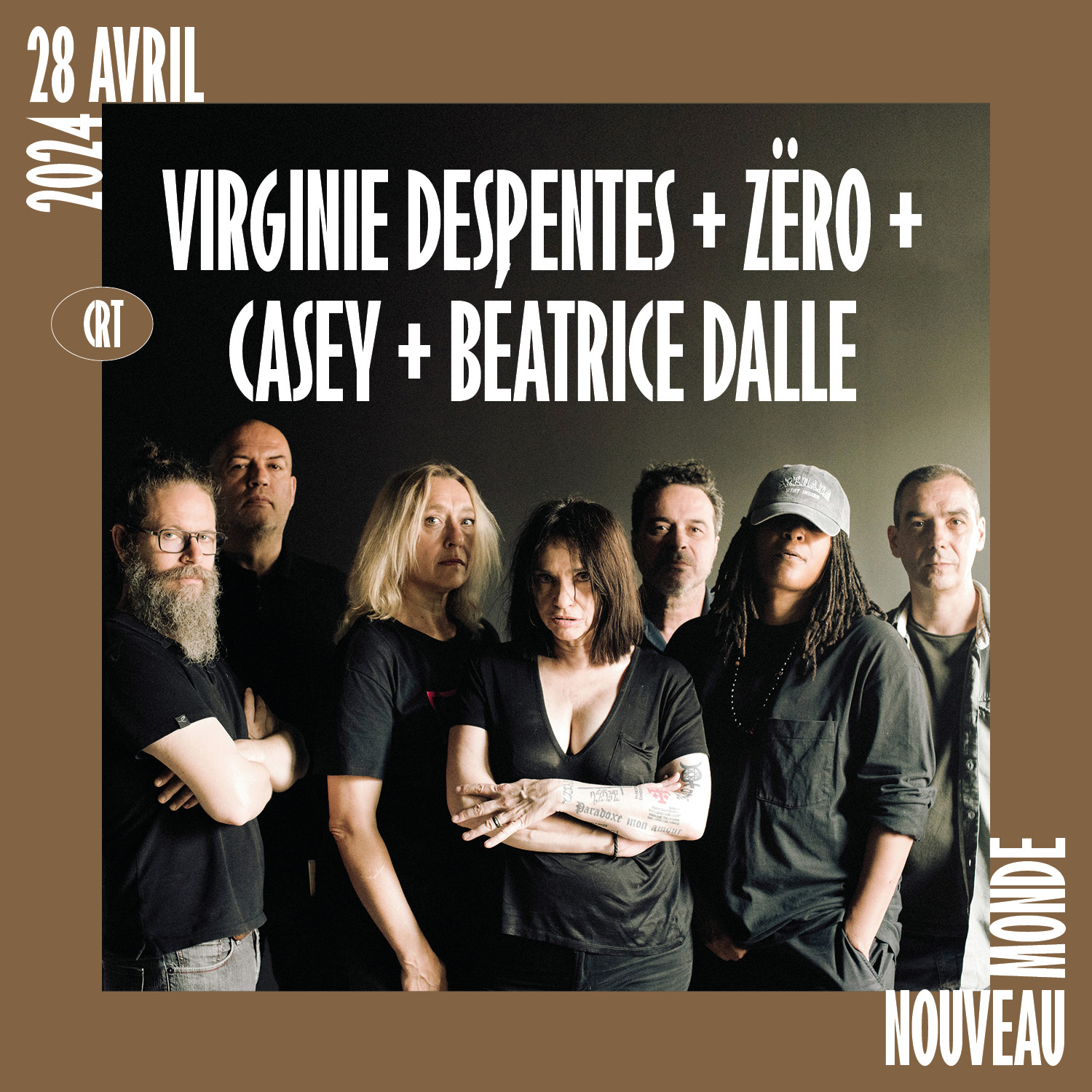 In Situ · Virginie Despentes + Zëro + Casey + Béatrice Dalle (F)